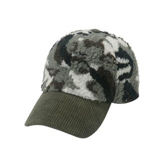 Generic Casquettes de baseball en laine dagneau chaude dhiver en polaire pour homme, gris, M
