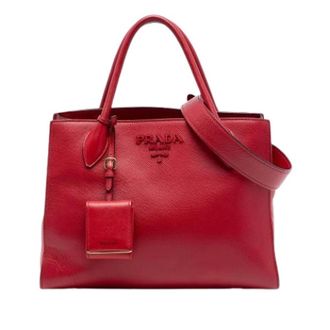 Prada Sac Vintage Pre-owned - Femme - Pre-owned - Rouge - Taille: ONE Size