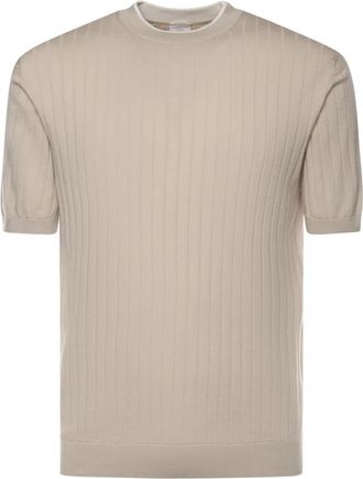 Eleventy T-Shirts - - Tops - Herren - Braun - 2XL