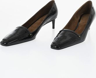 Khaite Patent Leather Pumps With Square Toe, 5.5cm Heel Khaite