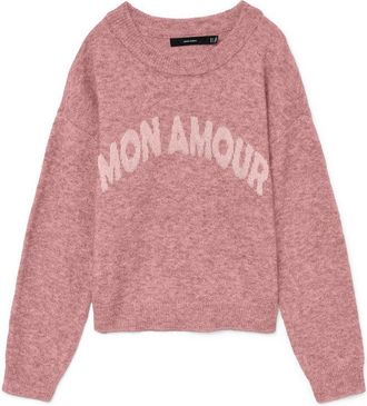 Vero Moda Strickpullover VMAMOREMIO LS O-NECK PULLOVER BOO