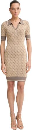 Guess Damen, Kleider, Beige, XSGr&ouml;&szlig;e