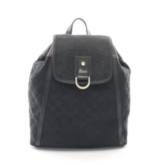 Gucci Sac &agrave; dos Pre-owned - Femme - Pre-owned - Noir - Taille: ONE Size