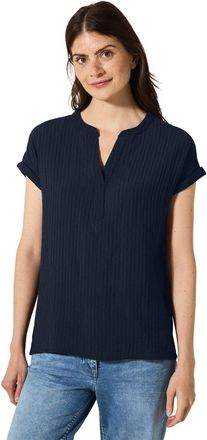 Cecil Damen B345659 Bluse, Universal Blue, XS