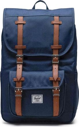Herschel Blauer Baumwollrucksack Fr&uuml;hling/Sommer 2024 - - Bags - Herren - Blau - ONE SIZE