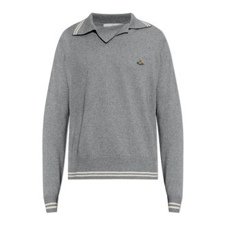 Vivienne Westwood Doubletake Polo - - Tops - Herren - Grau - M