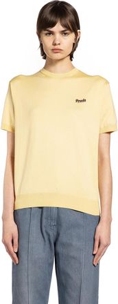 Prada Ribbed Crewneck Knit