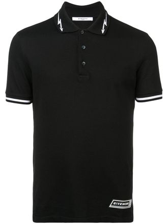Givenchy polo &agrave; logo - Noir