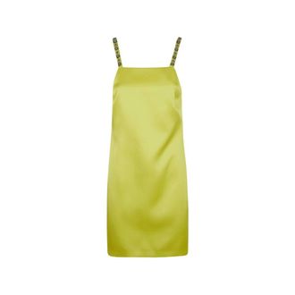 Twinset Damen, Kleider, Gr&uuml;n, 2XSGr&ouml;&szlig;e