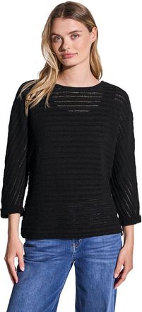 Street One Damen Strick-Look Shirt