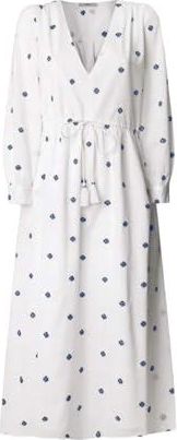 Pepe Jeans London Deal Robe, Blanc (Blanc cass&eacute;), S Femme