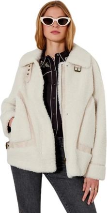 Five Jeans Five Jeans, Femme, Vestes, Beige, Taille: 38 FR Volupt&eacute; Jacket