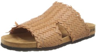 Love Moschino Damen Sabot Hausschuh, Leder, 39 EU