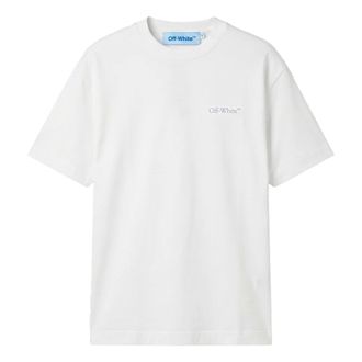 Off-white Homme, Tops, Blanc, Taille: 2XL T-shirt classique en coton