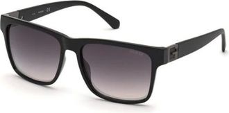 Guess Homme, Accessoires, Noir, Taille: 58 MM Jake Square Lunettes de soleil