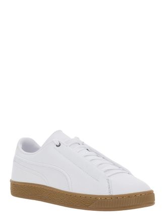 Puma Mens Sneakers Suede Modern Lth White Leather Leather-Suede-Rubber Trainers Leather/suede/rubber