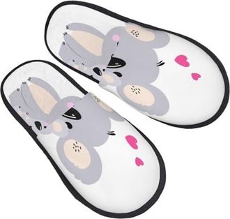 Generic Pantoufle Maison Maman Koala Aimante Chaudes Pantoufles Doux Hiver Chaussures Chaudes Portative Chaussons Maison Pour Chambre H&ocirc;tels Salon M