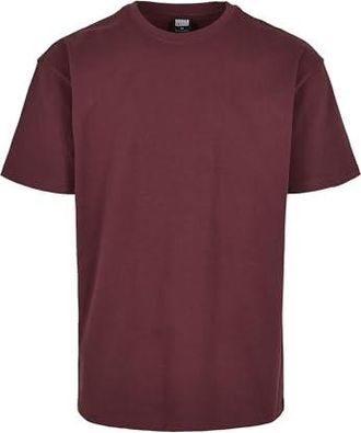 Urban Classics Homme Heavy Oversized Tee T shirt, Cerise, XXL EU