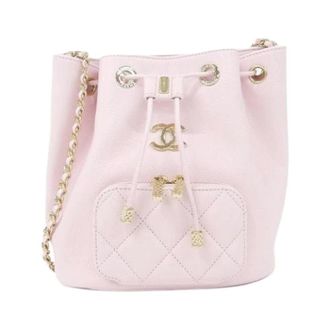 Chanel Sac bandouli&egrave;re seau vintage Pre-owned - Femme - Pre-owned - Rose - Taille: ONE Size