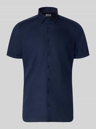 Olymp Level 5 Slim Fit Business-Hemd mit Kentkragen
