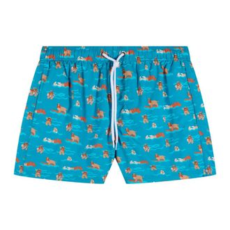 Sundek T&uuml;rkise Boardshorts f&uuml;r M&auml;nner - - Swimwear - Herren - Blau - S