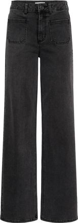 Kaffe KAbrook HW Reg Fit Jeans - - Jeans - Damen - Grau - W33 L32