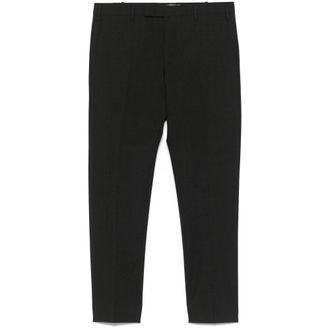 Pantaloni Torino Anthrazitgraue Hose mit Verdecktem Verschluss - - Trousers - Herren - Grau - 3XL