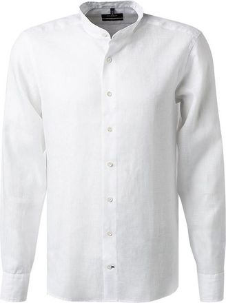 Olymp Herren Hemd weiß meliert