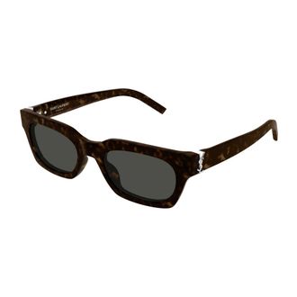 Saint Laurent M175 Sonnenbrille - - Accessories - Damen - Braun - 52 MM