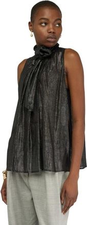 Semicouture Femme, Tops, Noir, Taille: 40 FR Camicia