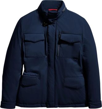 Fay Homme, Vestes, Bleu, Taille: XL Veste de Terrain Rembourr&eacute;e