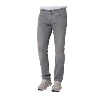 Jacob Cohen Slim Fit Blue Washed Jeans - - Jeans - Herren - Blau - W32
