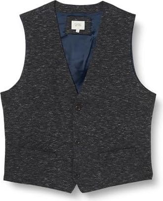 Camel Active 451355/2I38 Gilet Blazer, Schwarz, 56 cm Homme