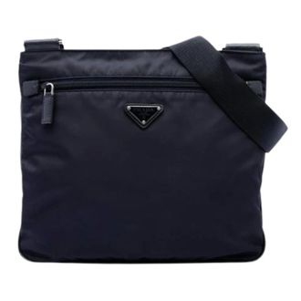 Prada Sac bandouli&egrave;re vintage doccasion - Femme - Pre-owned - Bleu - Taille: ONE Size