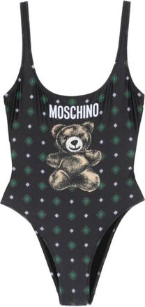 Moschino Femme, Maillots de bain, Noir, Taille: 38 FR Maillot de bain une pi&egrave;ce