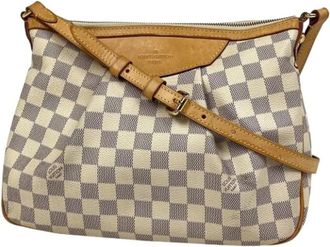 Louis Vuitton Pre-owned Sac Bandouli&egrave;re Damier Azur - Femme - Pre-owned - Beige - Taille: ONE Size
