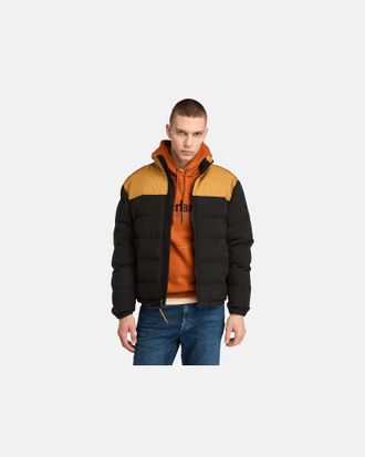 Timberland Wasserabweisende Welch Mountain Steppjacke für Herren in Gelb/Schwarz, Herren, Schwarz, Größe