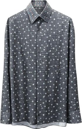 Costumein Homme, Chemises, Multicolore, Taille: L Chemise en soie ample