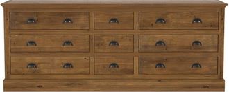 Rendez-Vous D&eacute;co Rendez-vous D&eacute;co - Buffet 9 tiroirs en bois de c&egrave;dre recycl&eacute; - tobias