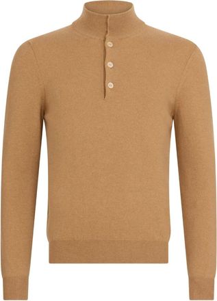 Malo buttoned polo shirt - Braun
