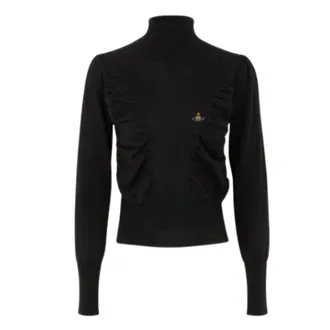 Vivienne Westwood Femme, Pulls, Noir, Taille: 36 FR Vivienne Westwood Pulls