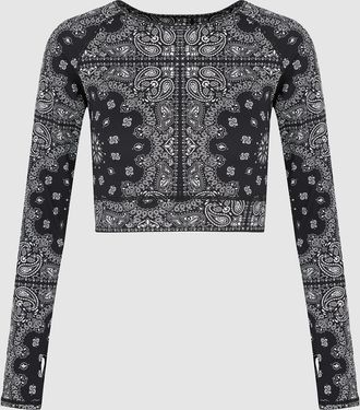 Arizona Love Tee-Shirt Yoga Long Sleeve Noir