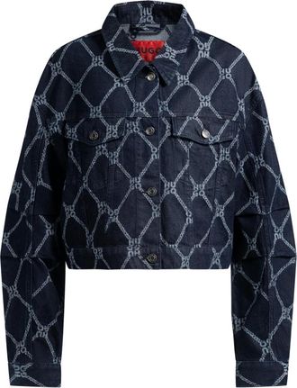 HUGO BOSS Damen, Jacken, Blau, XLGröße