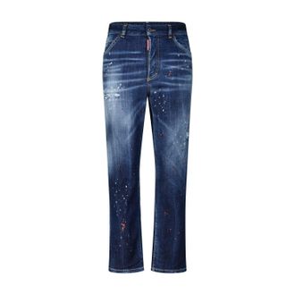 Dsquared2 Boston Jeans im Used Look