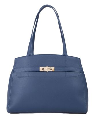 Valentino Handtasche Shopper Fae Re Shopping Bag Blu dunkelblau
