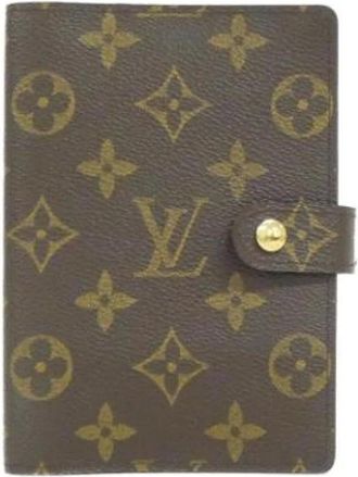 Louis Vuitton unisex, Pre-owned, Brun, Taille: ONE Size Portefeuille Vintage Pre-owned