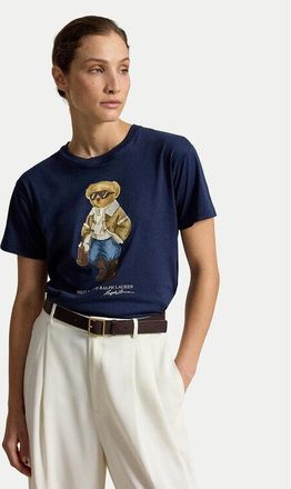 Polo Ralph Lauren T-Shirt 211B23863001 Dunkelblau Regular Fit