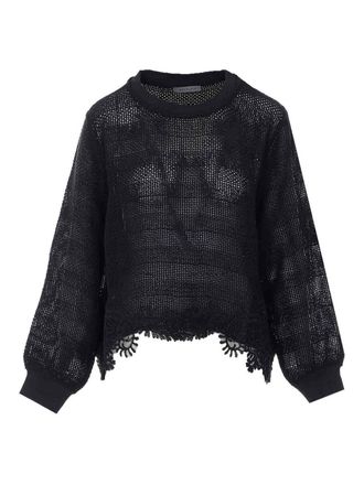 Maurizio Pecoraro Pull Col Rond - Noir
