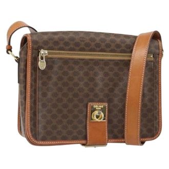 Celine Sac bandouli&egrave;re Pre-owned - Femme - Pre-owned - Brun - Taille: ONE Size