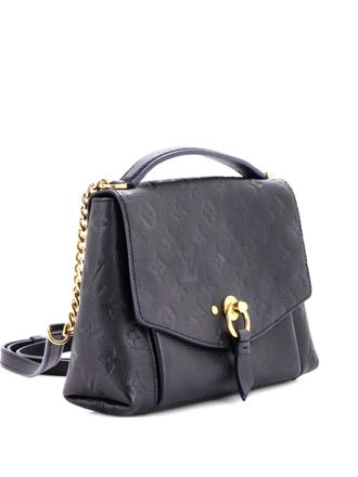 Louis Vuitton sac port&eacute; &eacute;paule monogramm&eacute; Empreinte en cuir - Noir